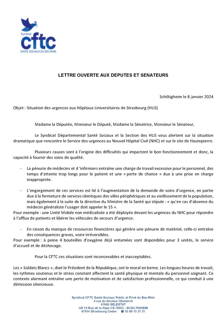 Syndicat CFTC Grand Est